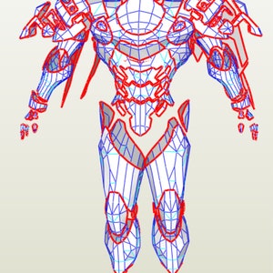 EVA Foam Phara Jackal Skin Body Armor Blueprints - Etsy