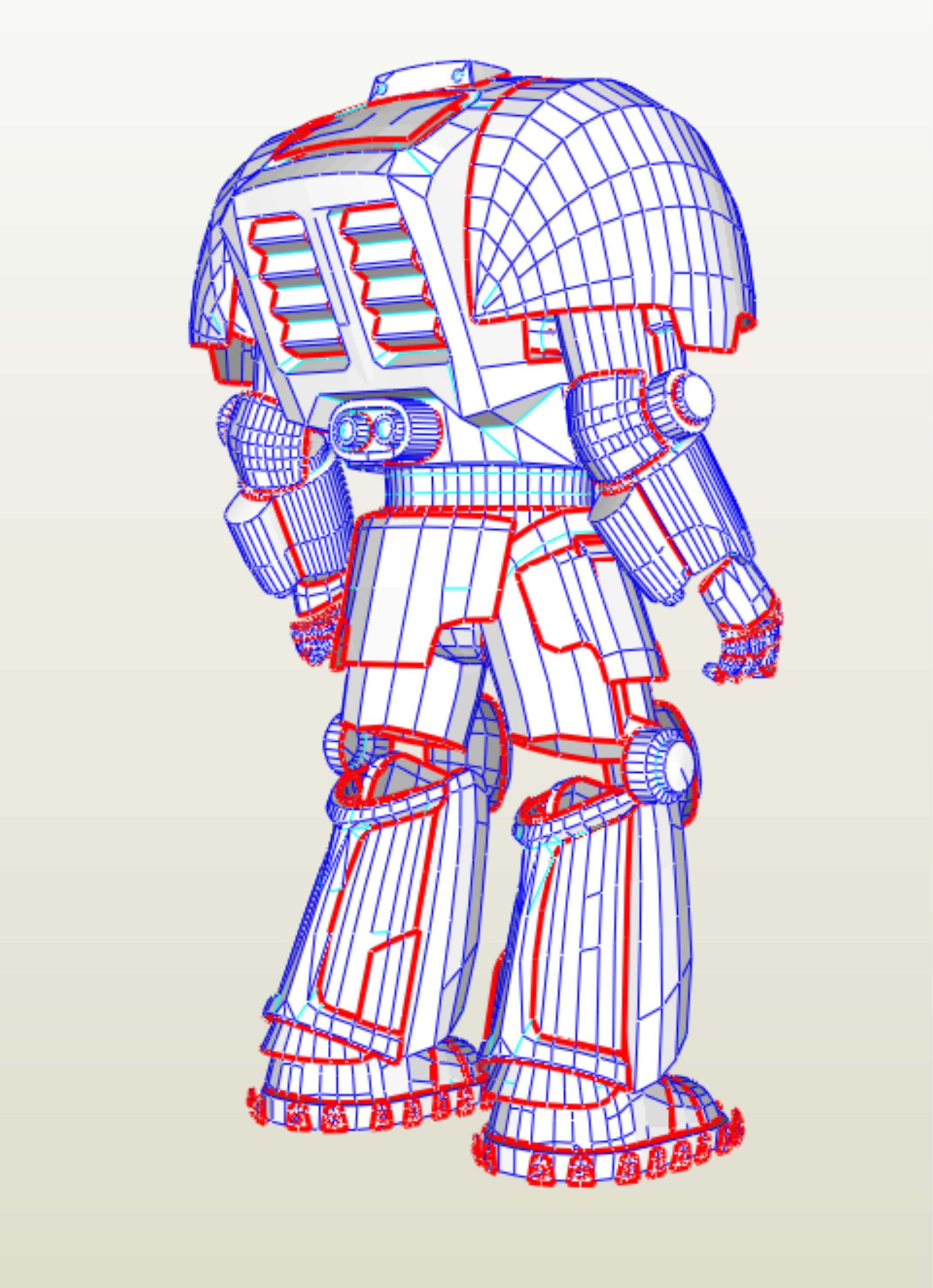 Terminator War Hammer 40kbody Armor Pepakura Eva Foam - Etsy Canada