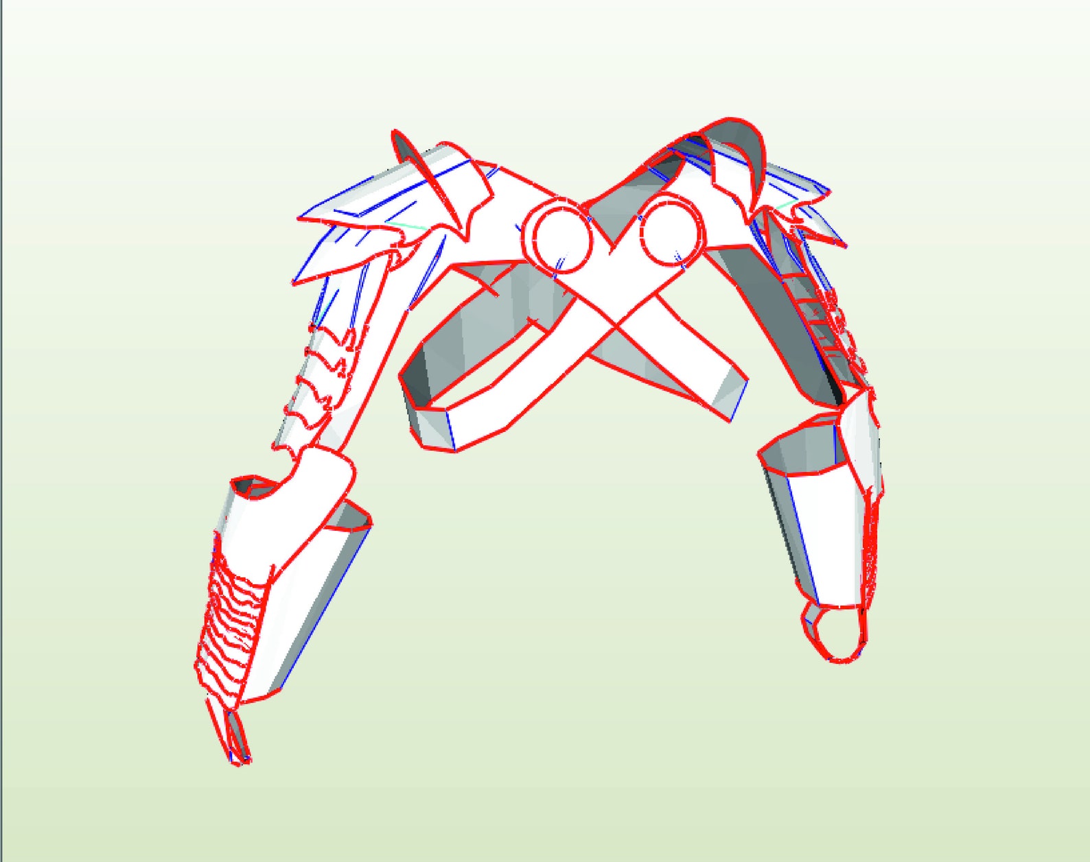 Kratos Armor EVA Foam Templates - Etsy