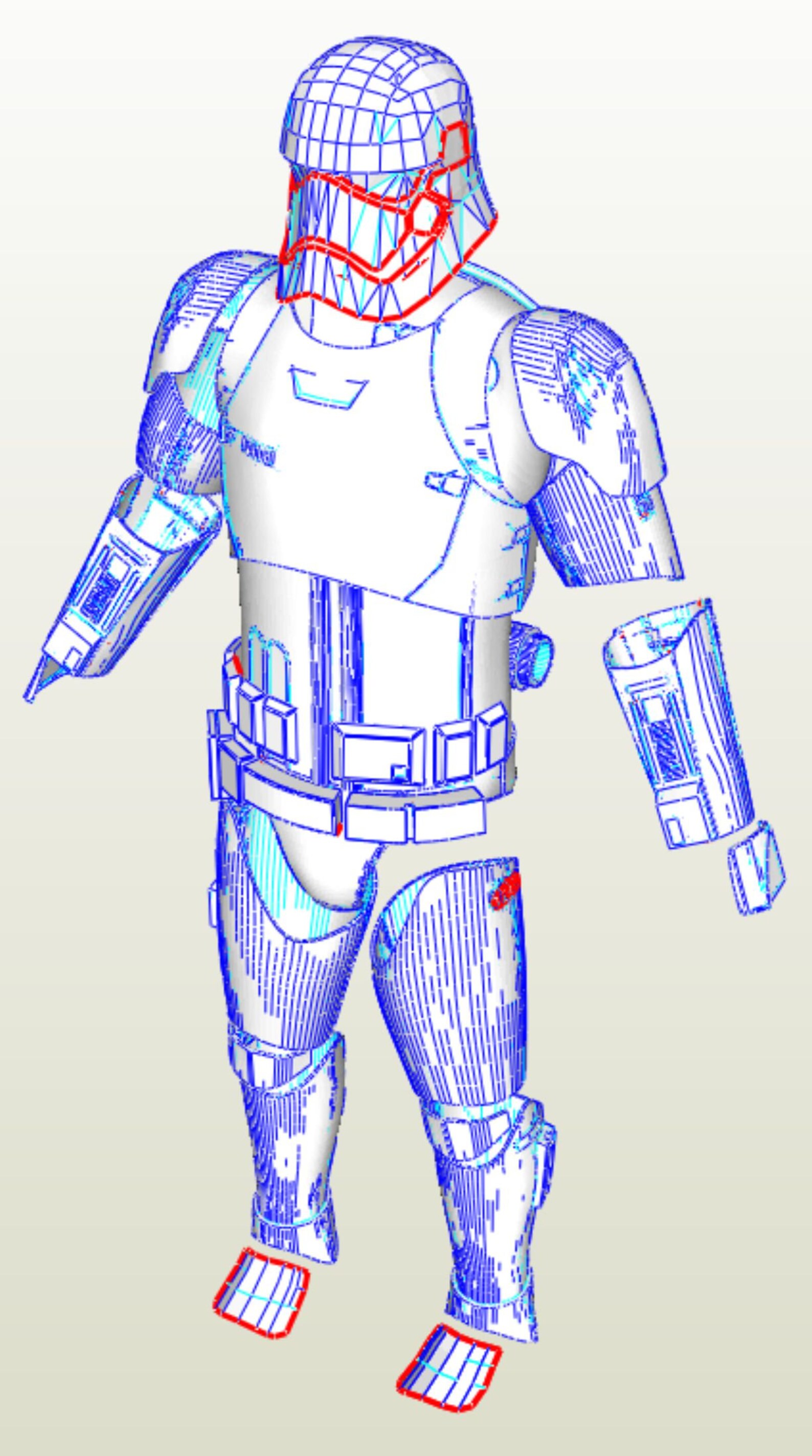 Captainphasma Body Armor Eva Foam Templates - Etsy