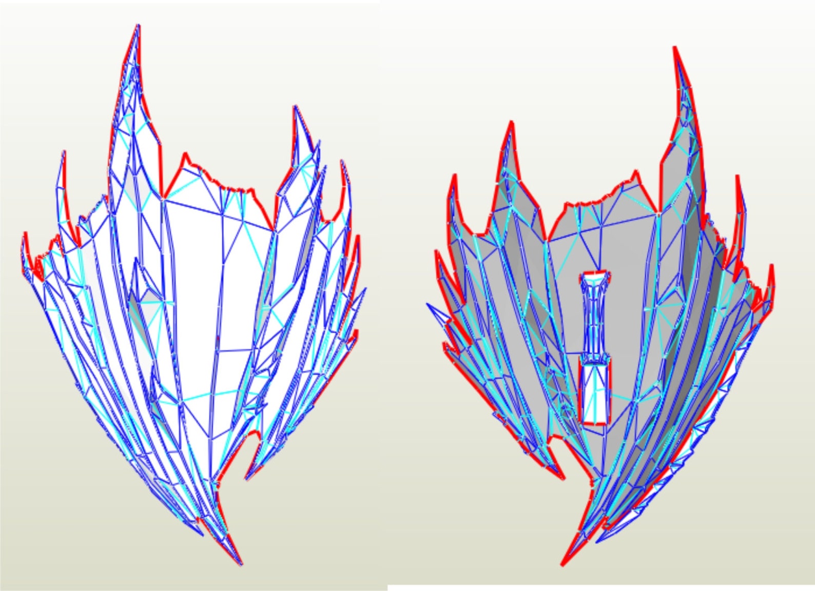 Daedric Shield Pepakura Patterns for EVA Foam Build. - Etsy