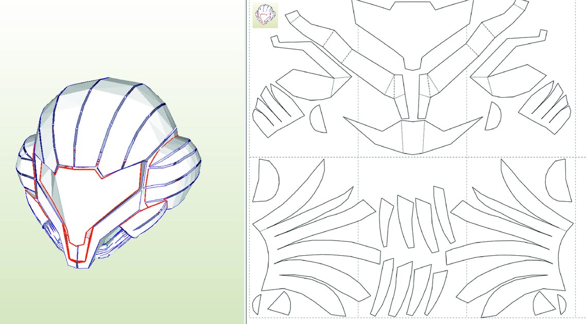 Samus Aran Body Armor EVA Foam PDF, PDO Digital Templates - Etsy