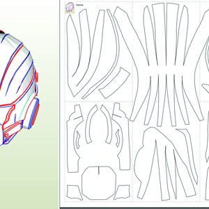 Infinite Grunt Pepakura EVA Foam Templates - Etsy