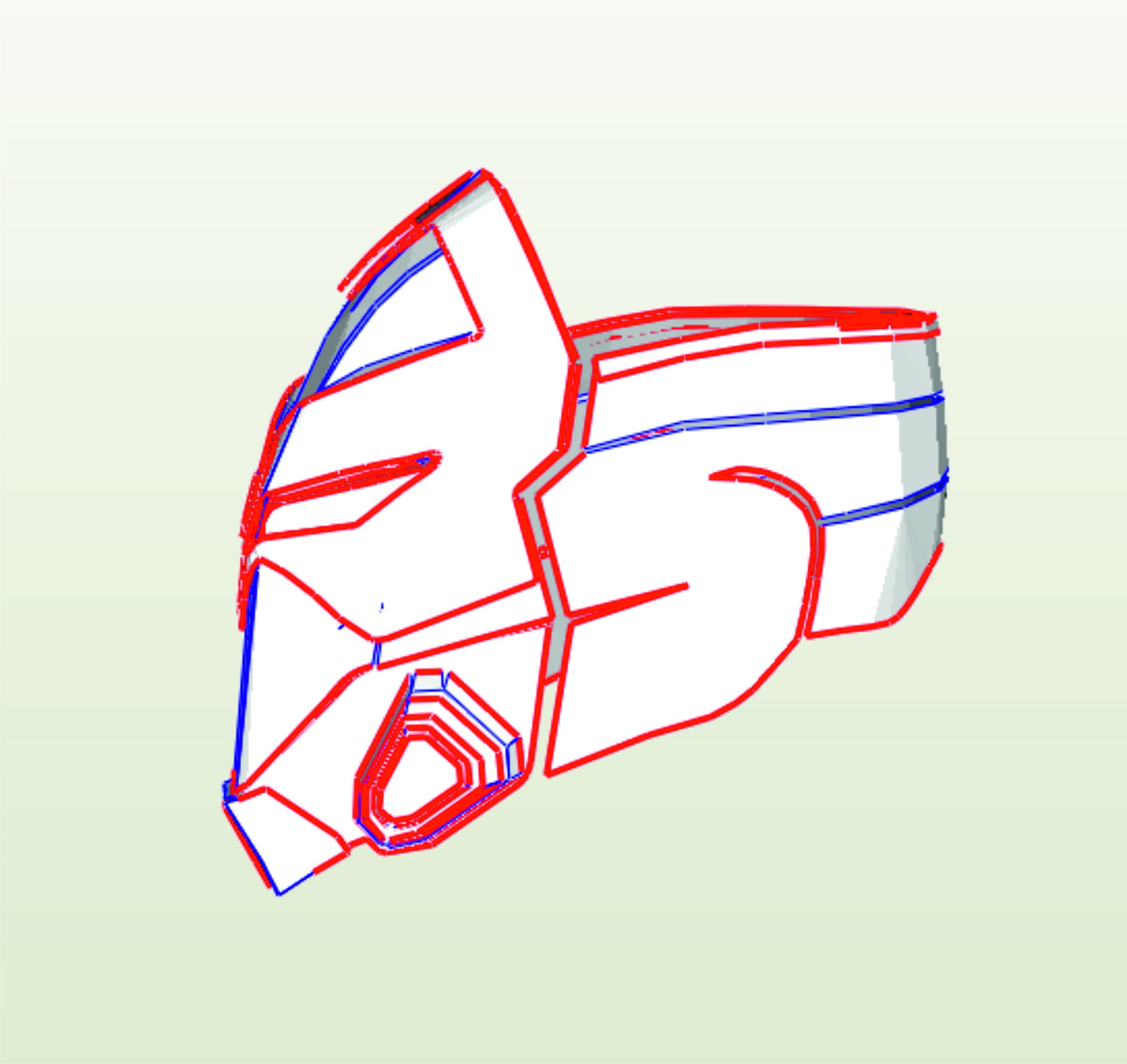 Prowler Mask Across the Spider-verse Papekura Eva Foam Digital ...