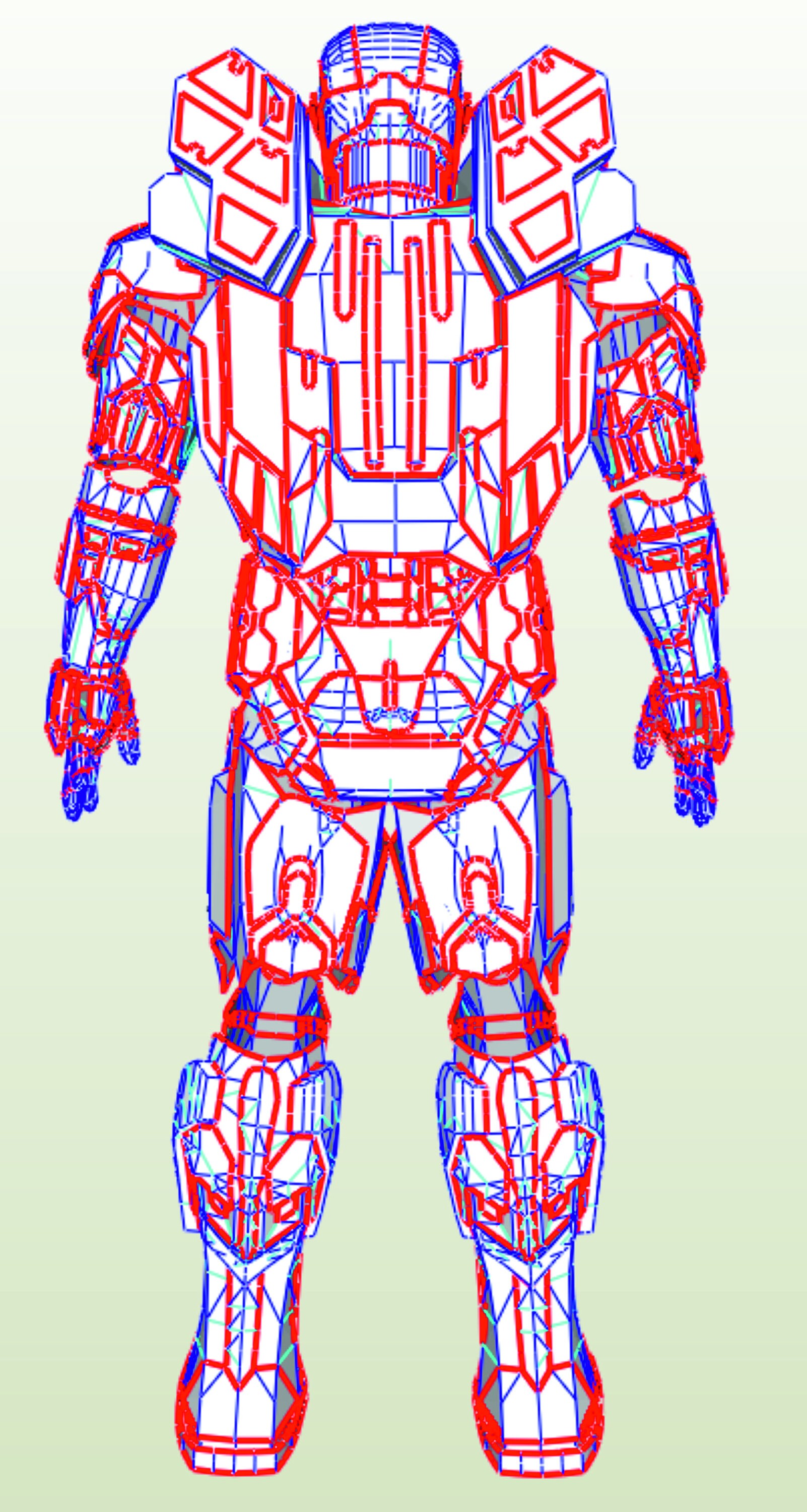 Warmachine MK4 EVA Foam Build Templates - Etsy