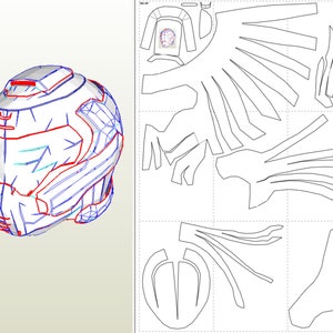 EVA Foam Doomguy Body Armor Pepakura Templates to Build Your Own - Etsy ...