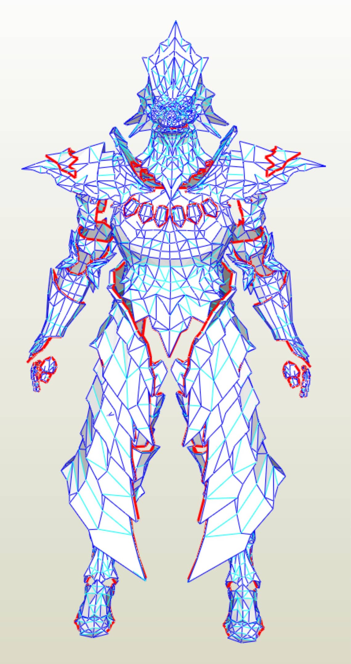 Ornstein Body Armor Pepakura Papertemplates - Etsy