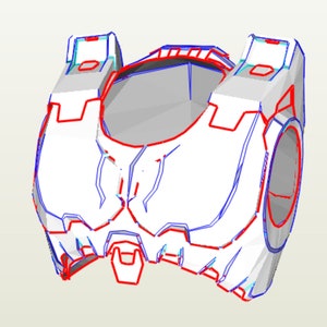 Master Chief Infinite Armor Suit: EVA Foam Pepakura PDF Templates - Etsy