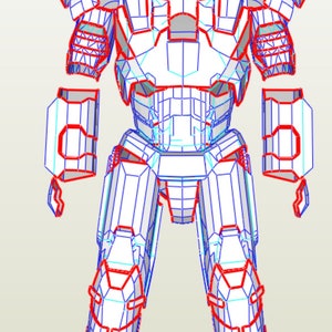 Warmachine Armor Suit Patterns for EVA Foam Build - Etsy