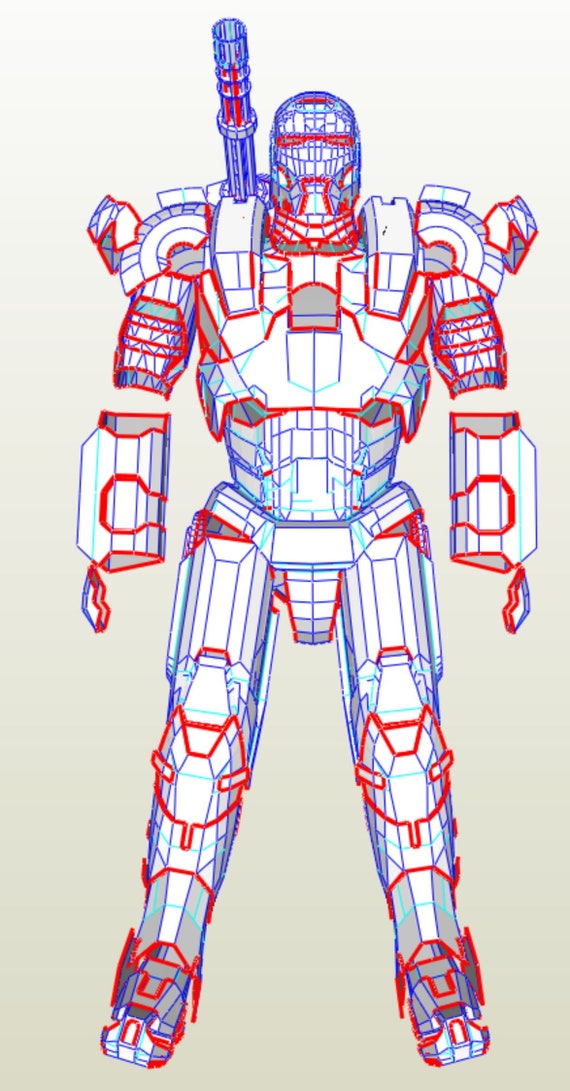 War Machine Armor Blueprints