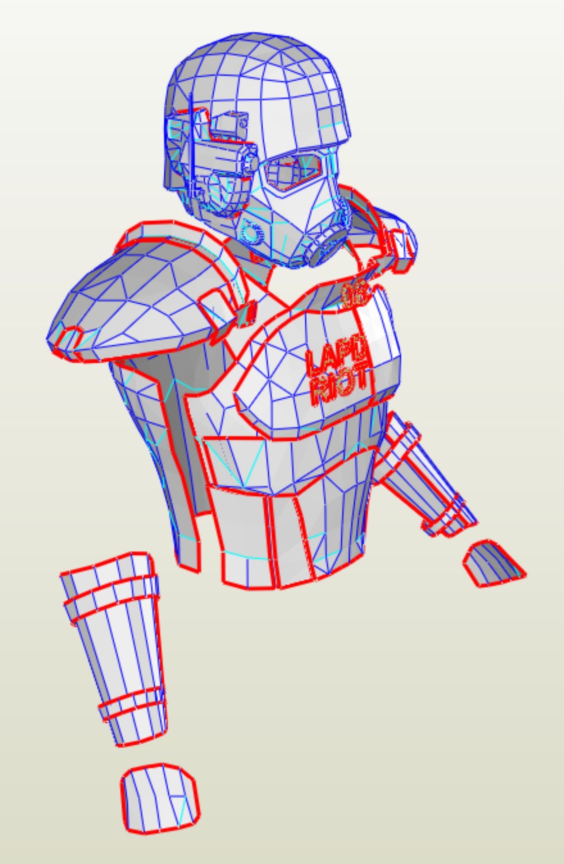 NCR Veteran Ranger Armor Foam Templates - Etsy