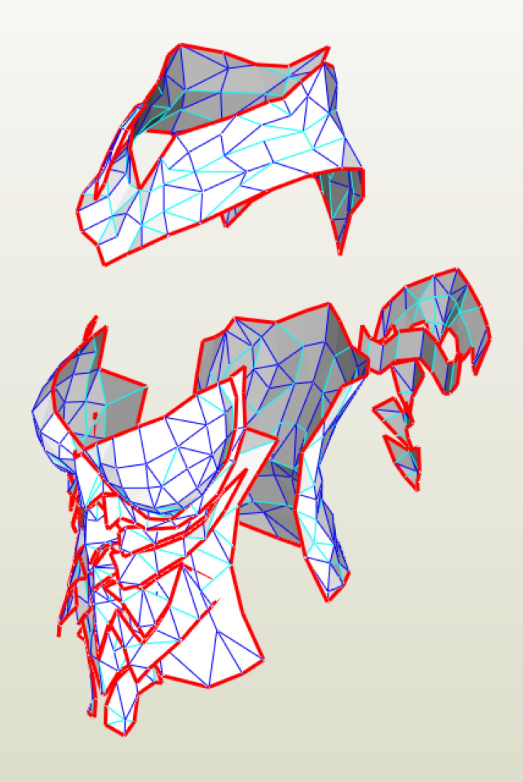 Paper Kit Female Daedric Armor Suit Templates for Eva Foam - Etsy