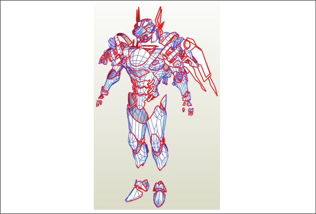 EVA Foam Phara Jackal Skin Body Armor Blueprints - Etsy