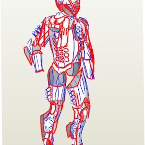 Interceptor Armor Suit DIY Blueprints - Etsy