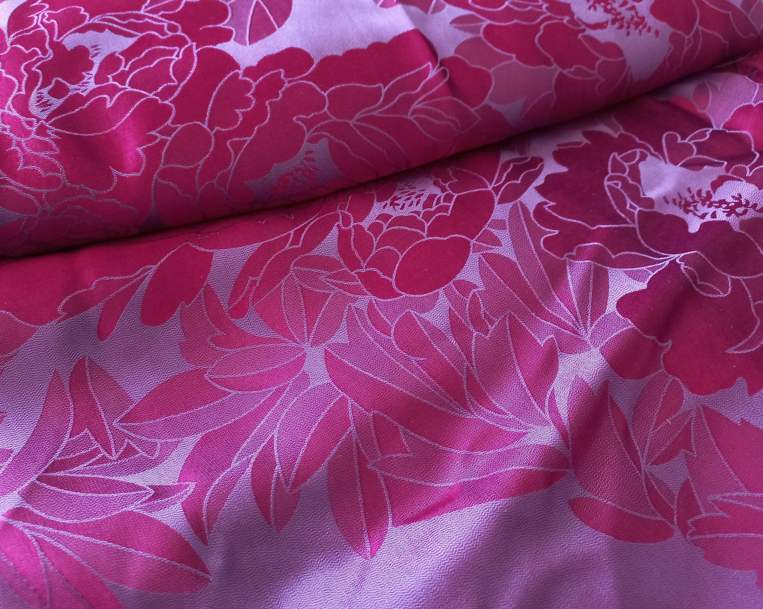 Purple Brocade Pattern