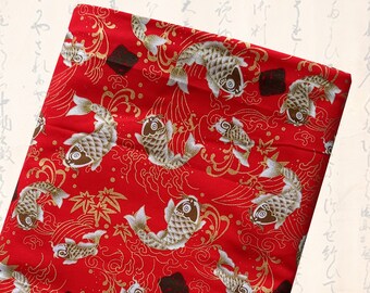 Carp Koi Fish Fabric Koi Fish Pattern by Bluelela Carp Koi - Etsy
