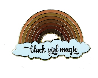 Black Girl Magic Pin - Etsy