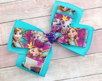 Frozen Anna Bow | Etsy