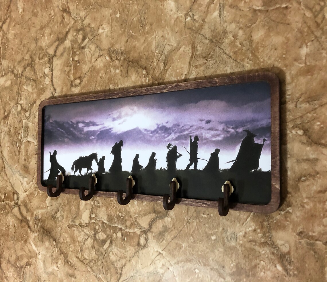 Key Holder for Wall / the Lord of the Rings Wall Key Organizer | Etsy