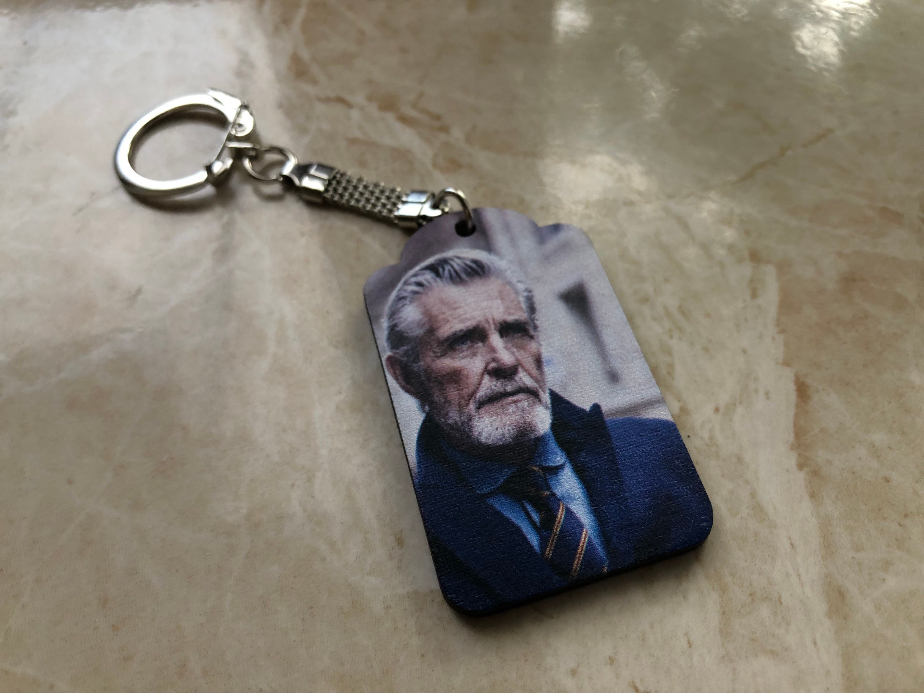Personalized Keychain / Father Loss / Loss of Dad / Photo - Etsy