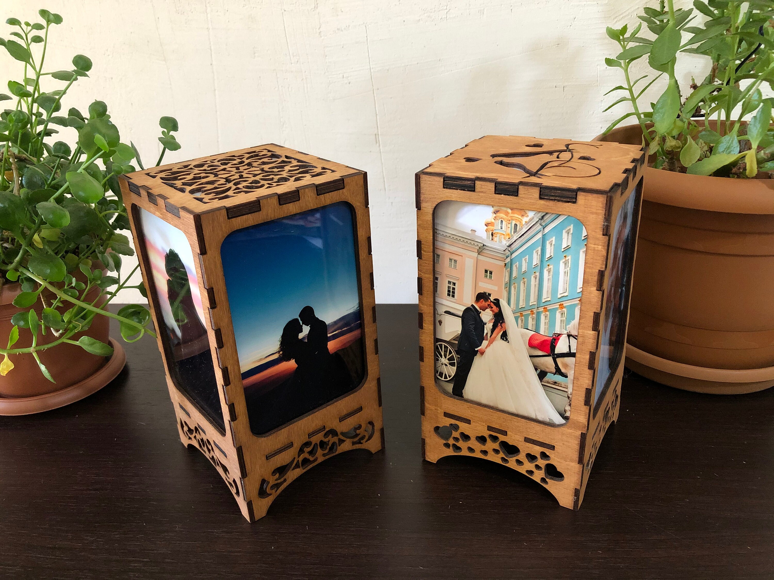 Brother Memorial Photo Lantern / Loss of Brother / Always on - Etsy