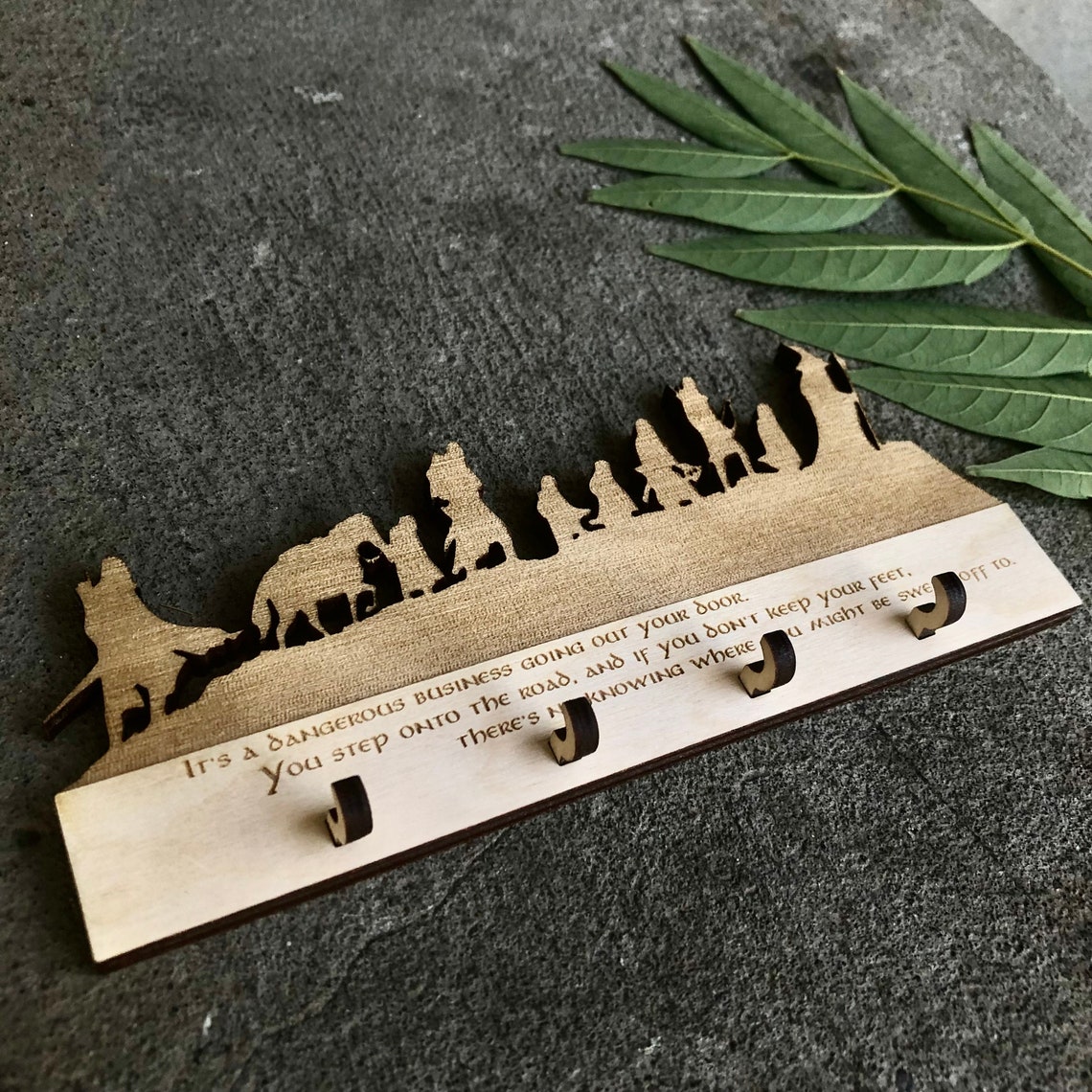 Lord of the Ring Key Holder for Wall / Wall Key Holder Lord of - Etsy