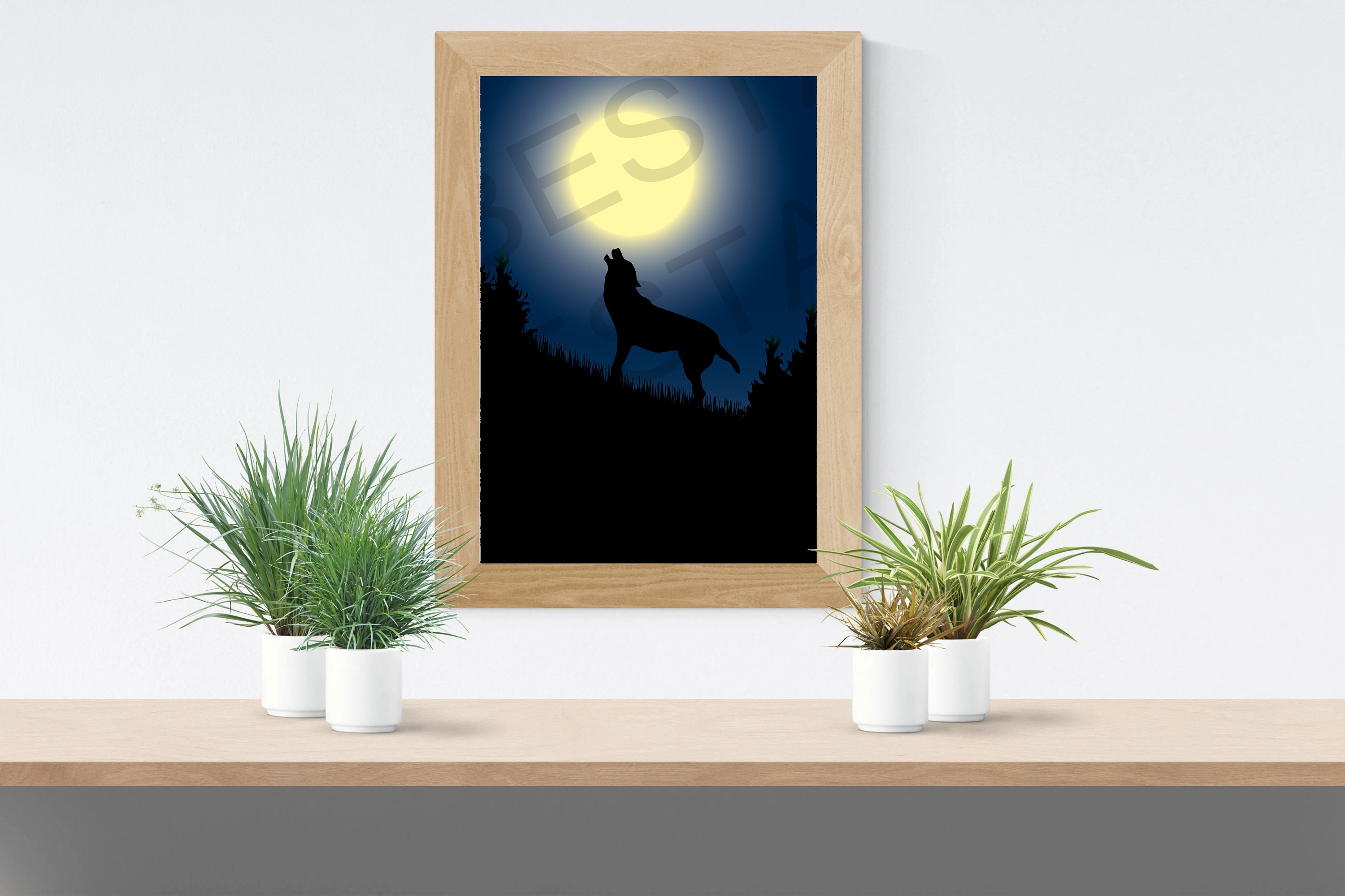 Digital Wall Art Wolf Print Digital Prints Wolf Howling Art - Etsy