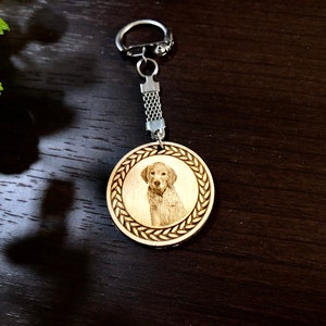 Pet Memorial Keychain / Dog Photo Keychain / Pets Keychain / - Etsy