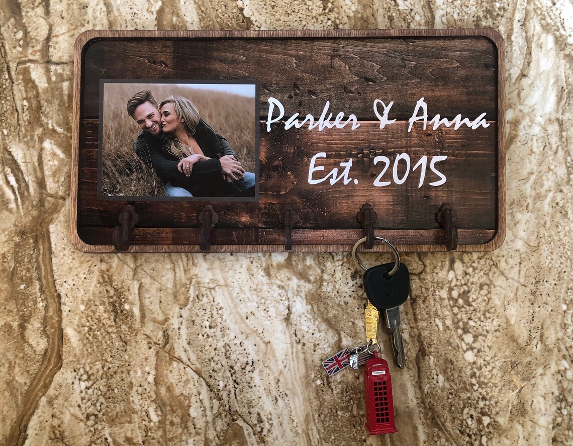 Key Holder for Wall / Wall Key Holder Photo/ Entryway Photo / | Etsy