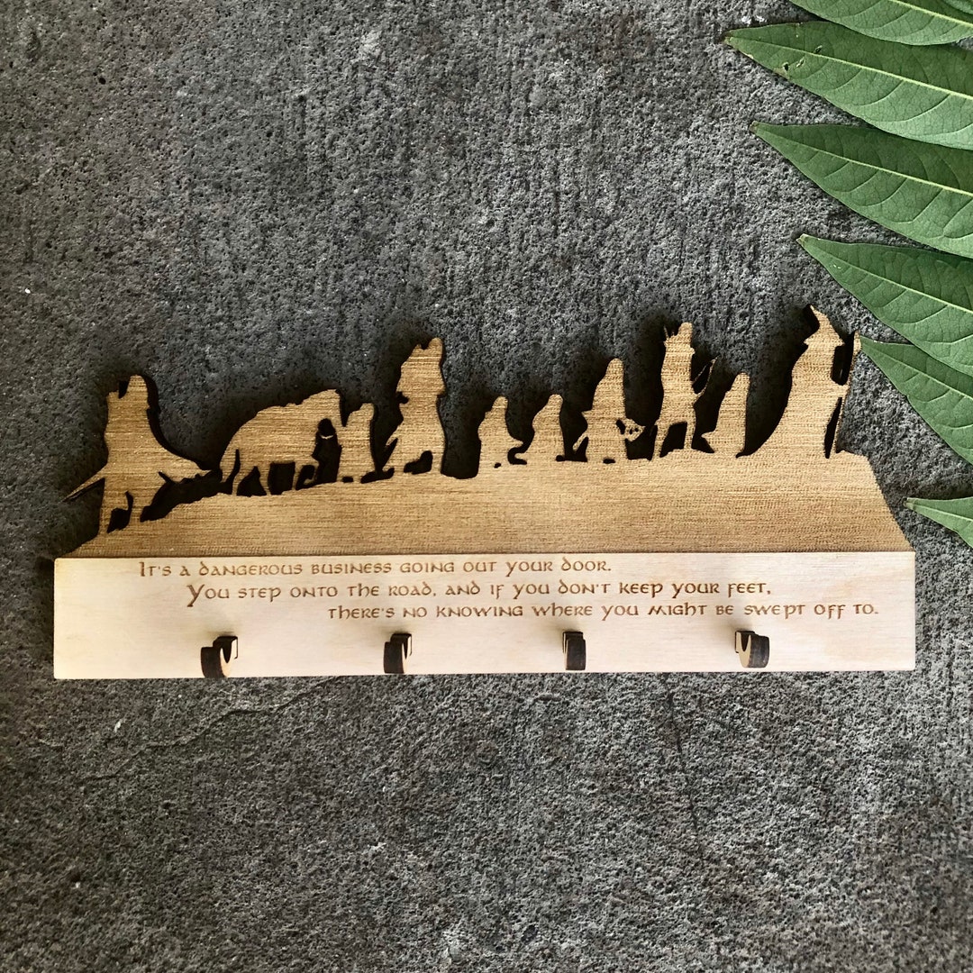 Lord of the Ring Key Holder for Wall / Wall Key Holder Lord of the Ring ...