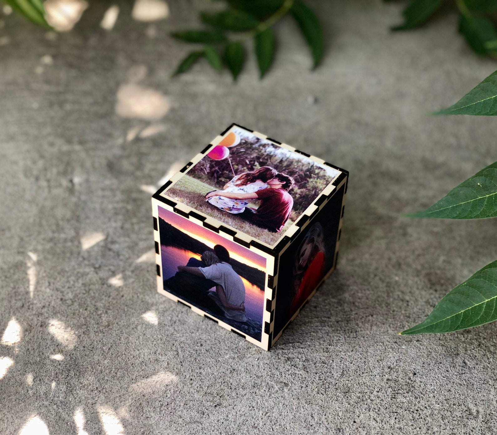 Persoanlized Photo Cube 6 Side Photo Cube Custom Photos - Etsy