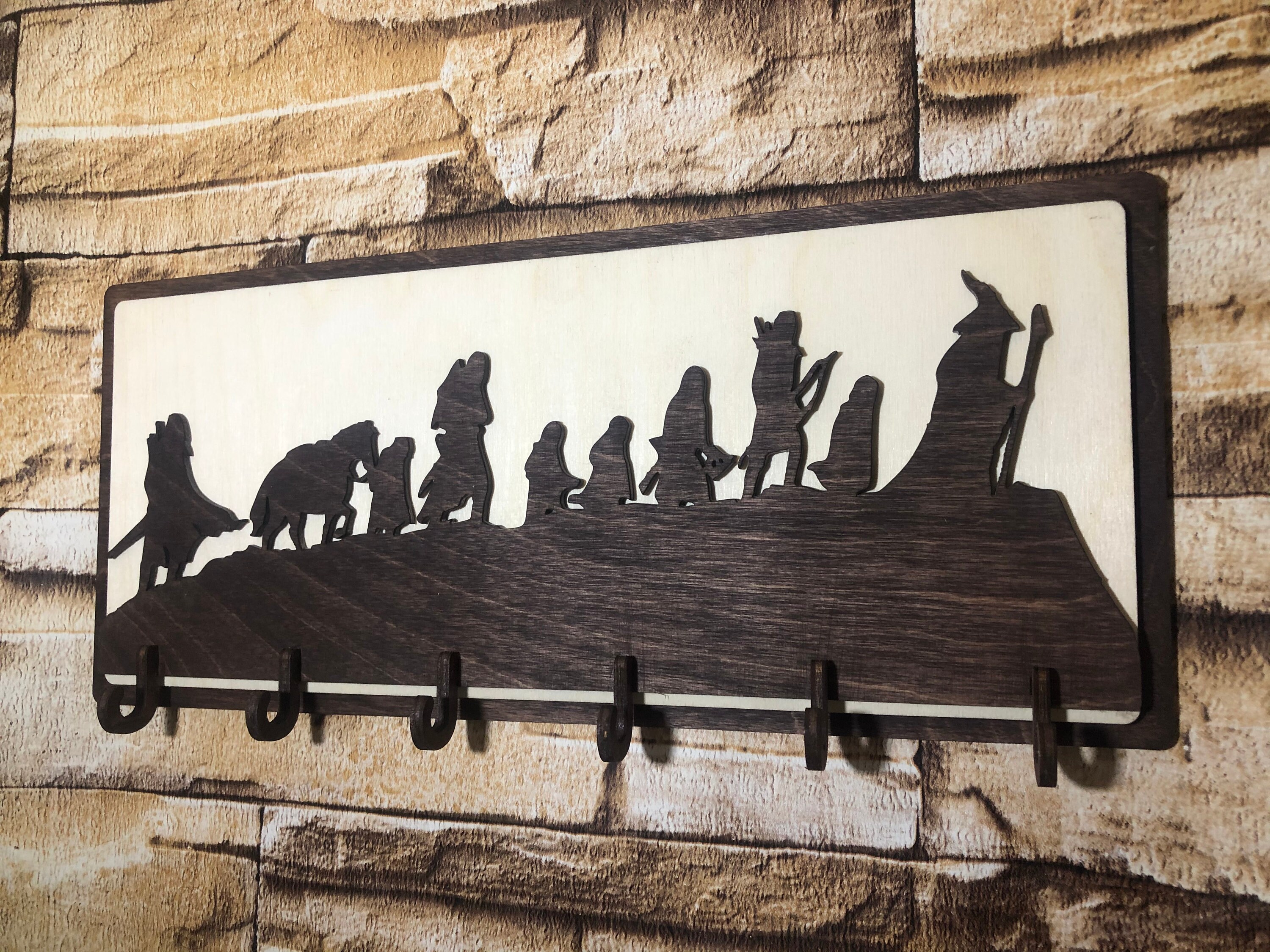 Lord of the Rings Key Holder Key Holder for Wall Wall Key - Etsy Australia