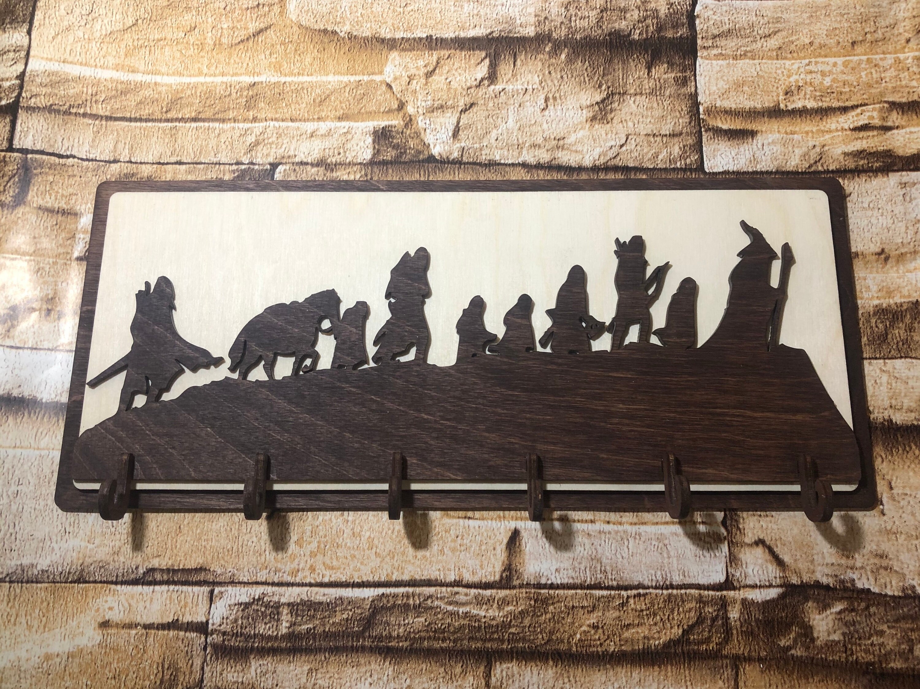 Lord of the Rings Key Holder Key Holder for Wall Wall Key - Etsy Australia