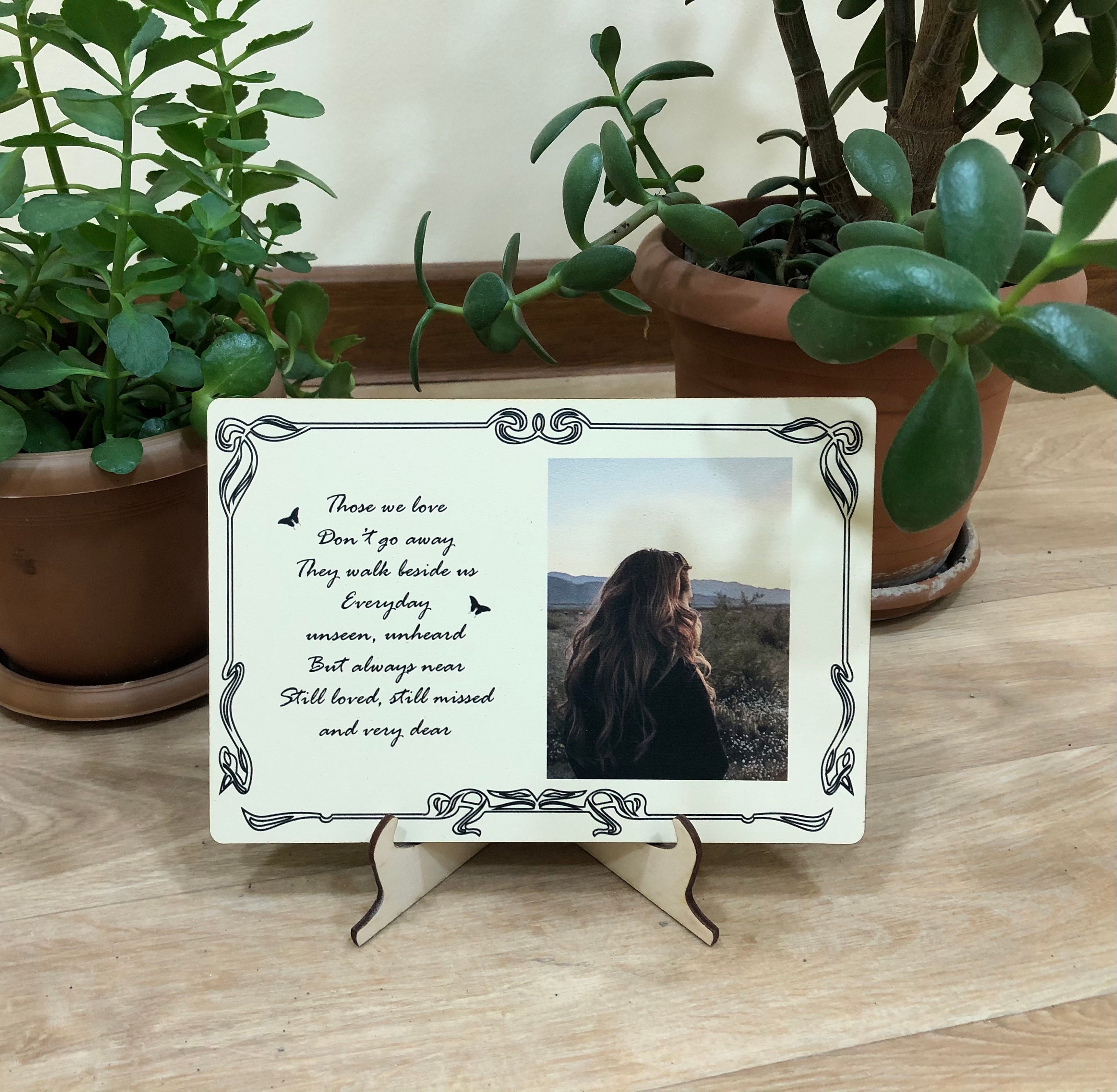 Sympathy Frame Memorial Frame Loss of Mother Loss of Loved | Etsy