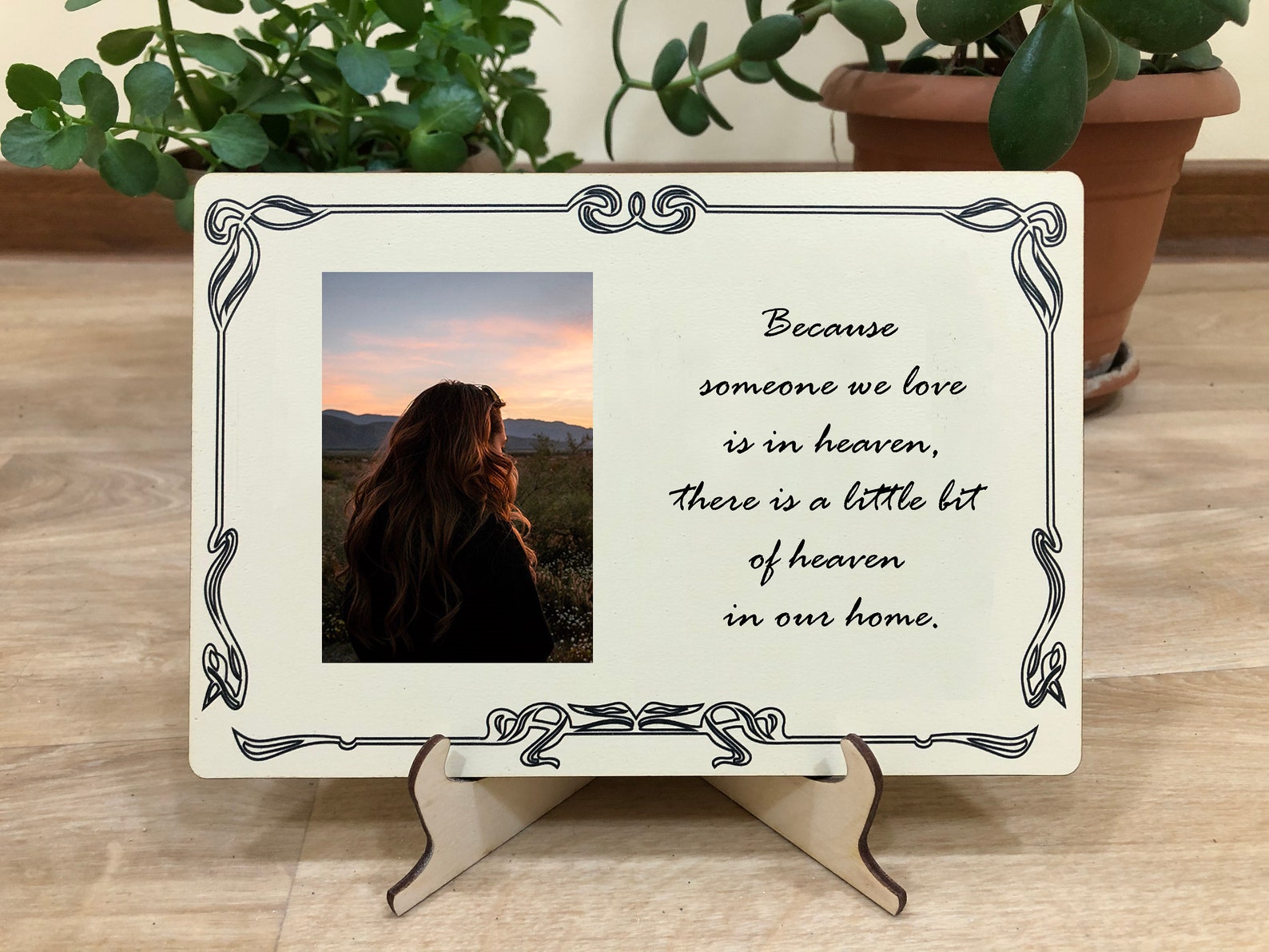Sympathy Frame Memorial Frame Loss of Mother Loss of Loved - Etsy