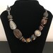 Wooden Beads, Kukui Nut Beads and Antique Silver Accents Necklace - Etsy
