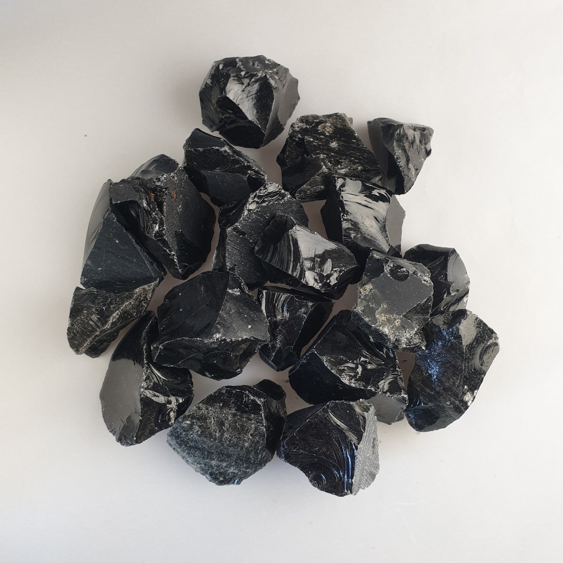 Raw Obsidian / Black Obsidian Crude / Chakra Prime Stone // | Etsy