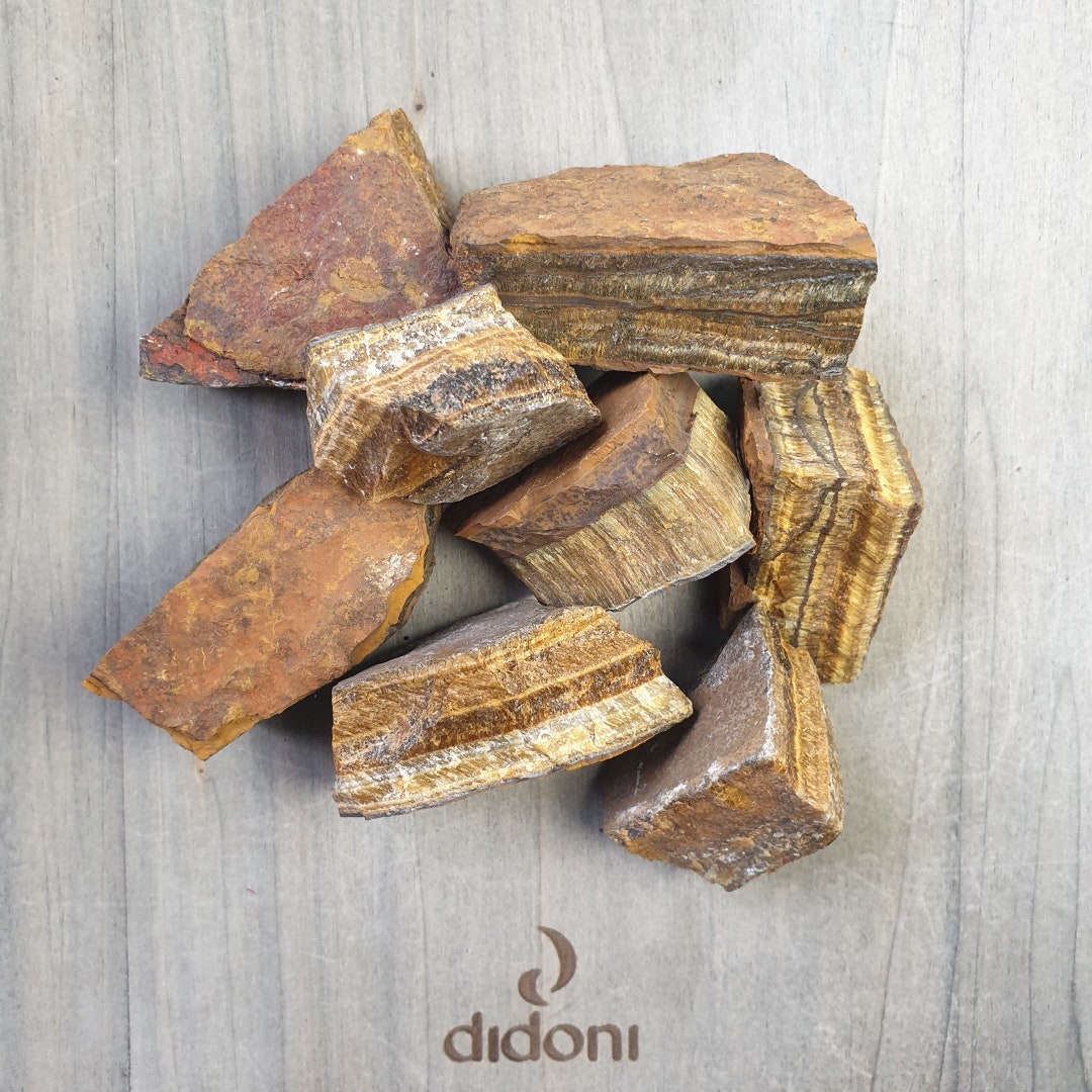 Raw Tiger Eye / Chakra Stone // Crystal Healing, Raw Tiger Eye - Etsy