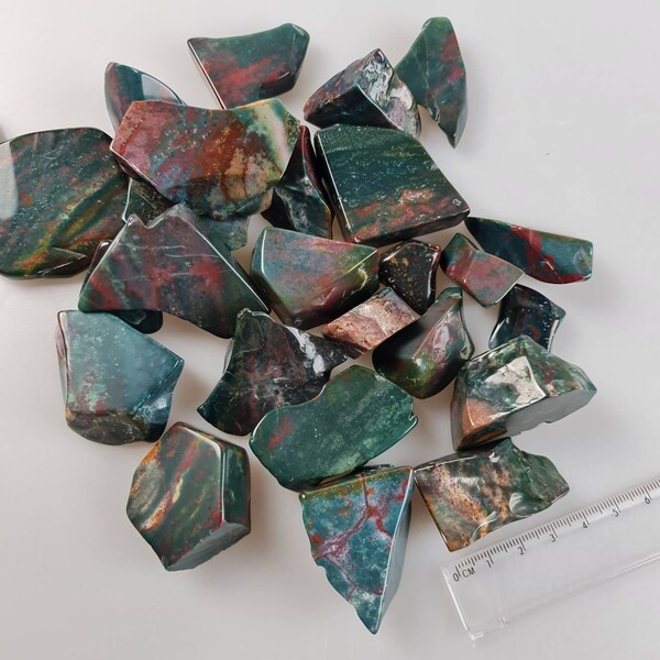 Heliotrope Stone - Etsy