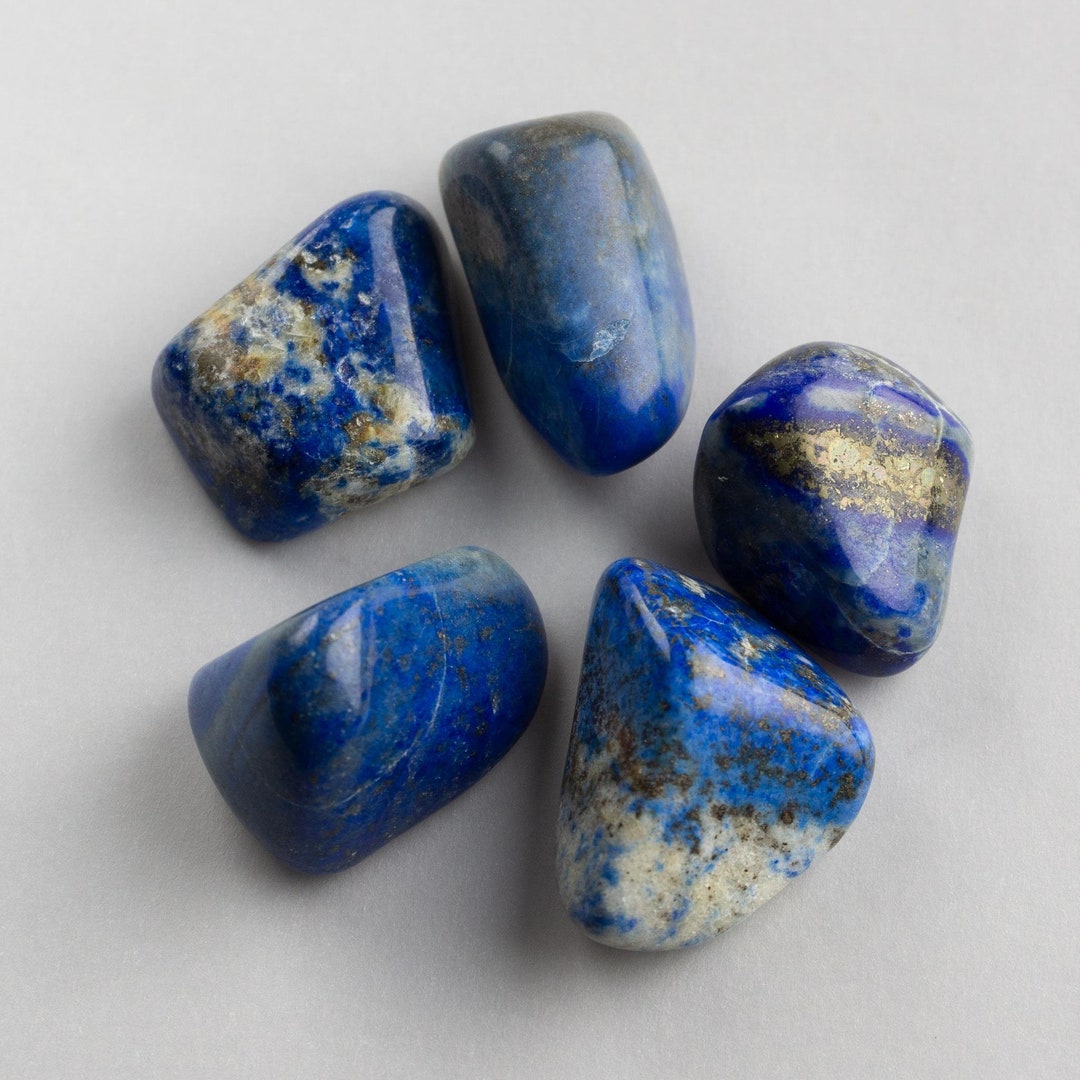 LAPIS Tumbled - Crystal Therapy Stones - Lapis Lazuli Stones Size S-M ...