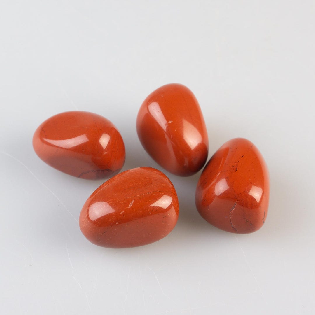 Tumbled Red Jasper Chakra Crystal Therapy Stones // Tumbled Stones Red ...