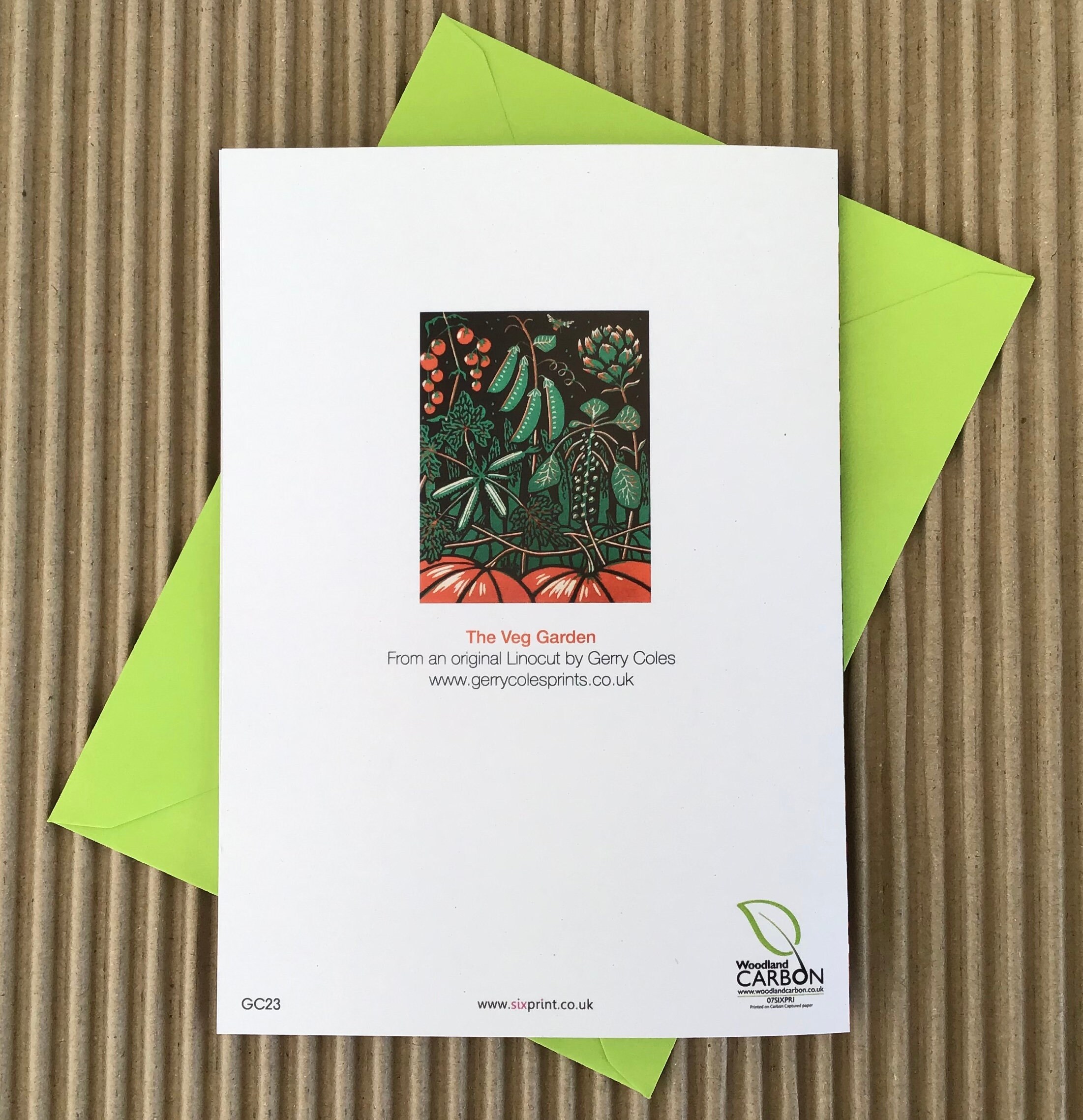 The Veg Garden Greetings Card Gardening Notecard Greetings - Etsy