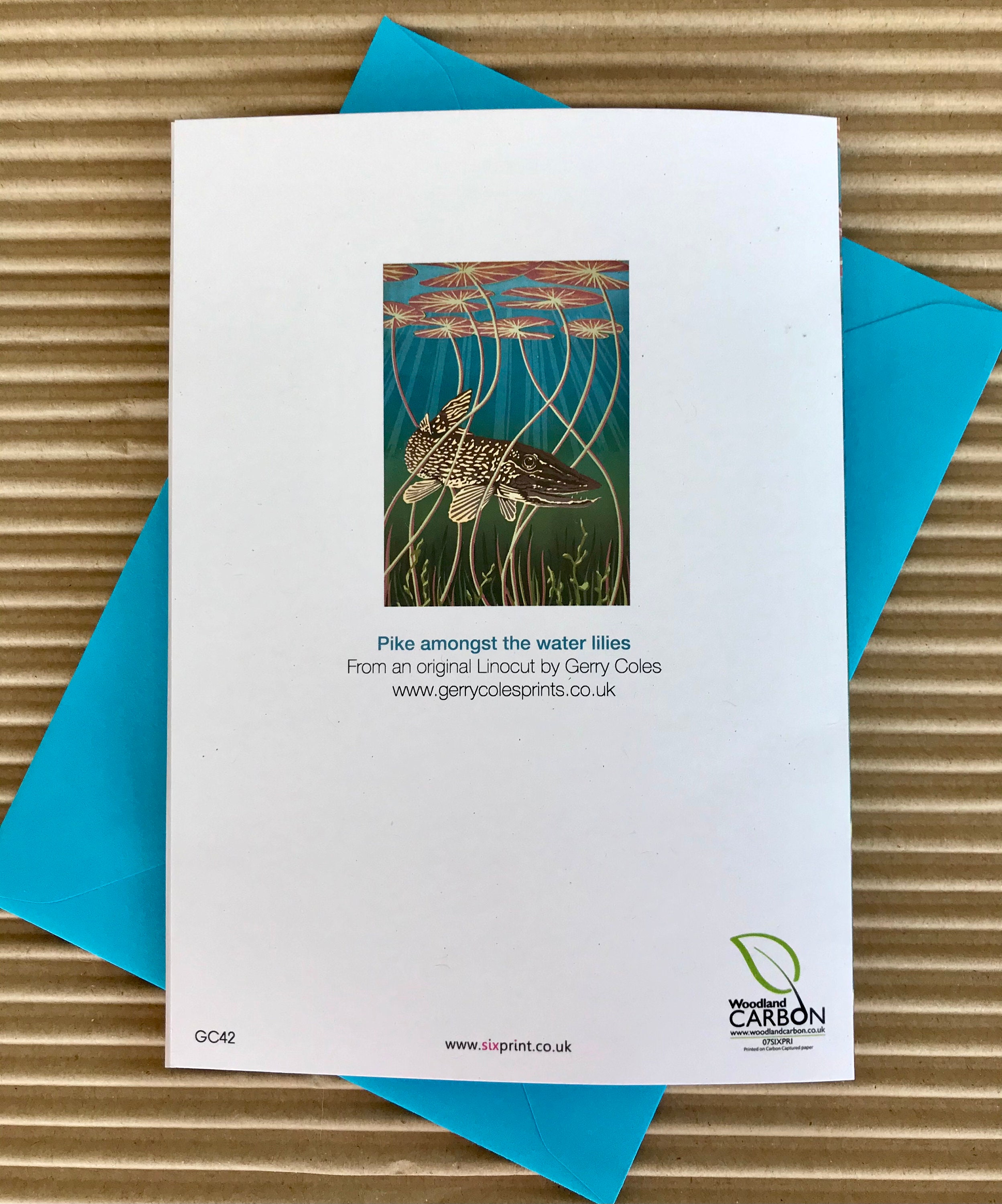 Pike Card, Fishing Card, Mens Greeting Card , Blank Card. - Etsy Singapore