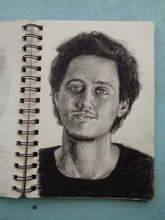 retrato de canserbero (pencil on paper) by luis legato // original ...