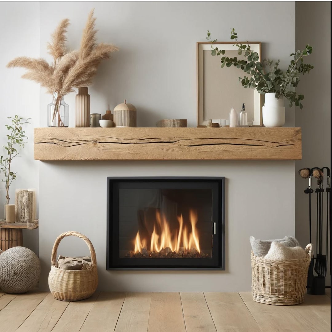 Ruby Oak Mantel - 1220mm Long - Etsy UK