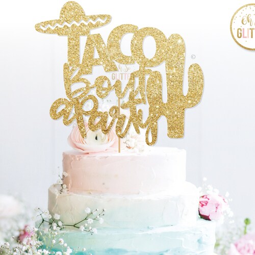 Taco Cake Topper - Etsy