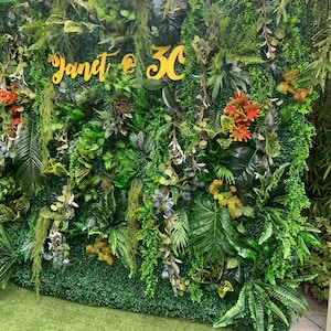 Luxury Jungle / Living Wall Backdrop FOR HIRE ONLY - Etsy