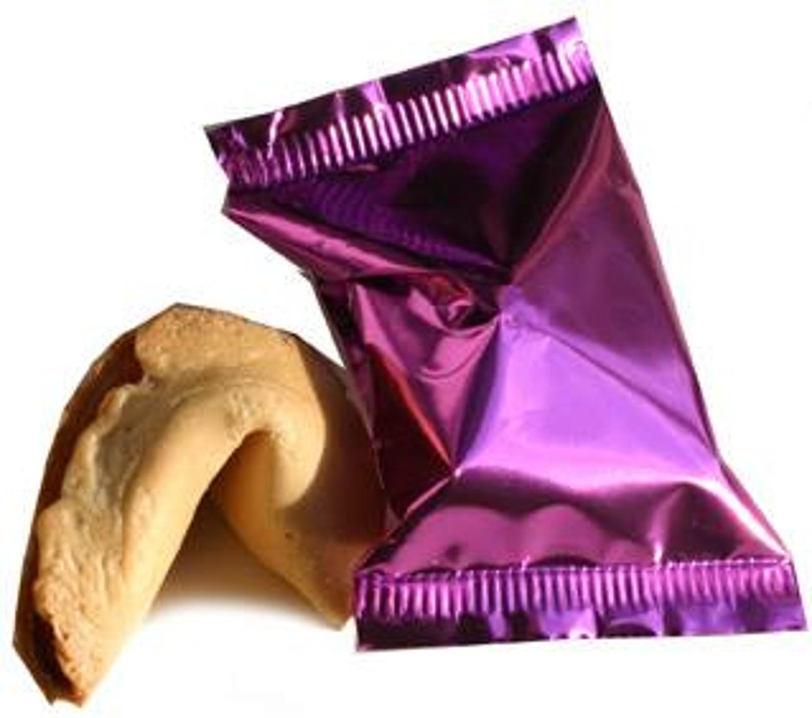 1 Custom Fortune Cookie in a Red, Gold, Clear, Hot Pink or White ...