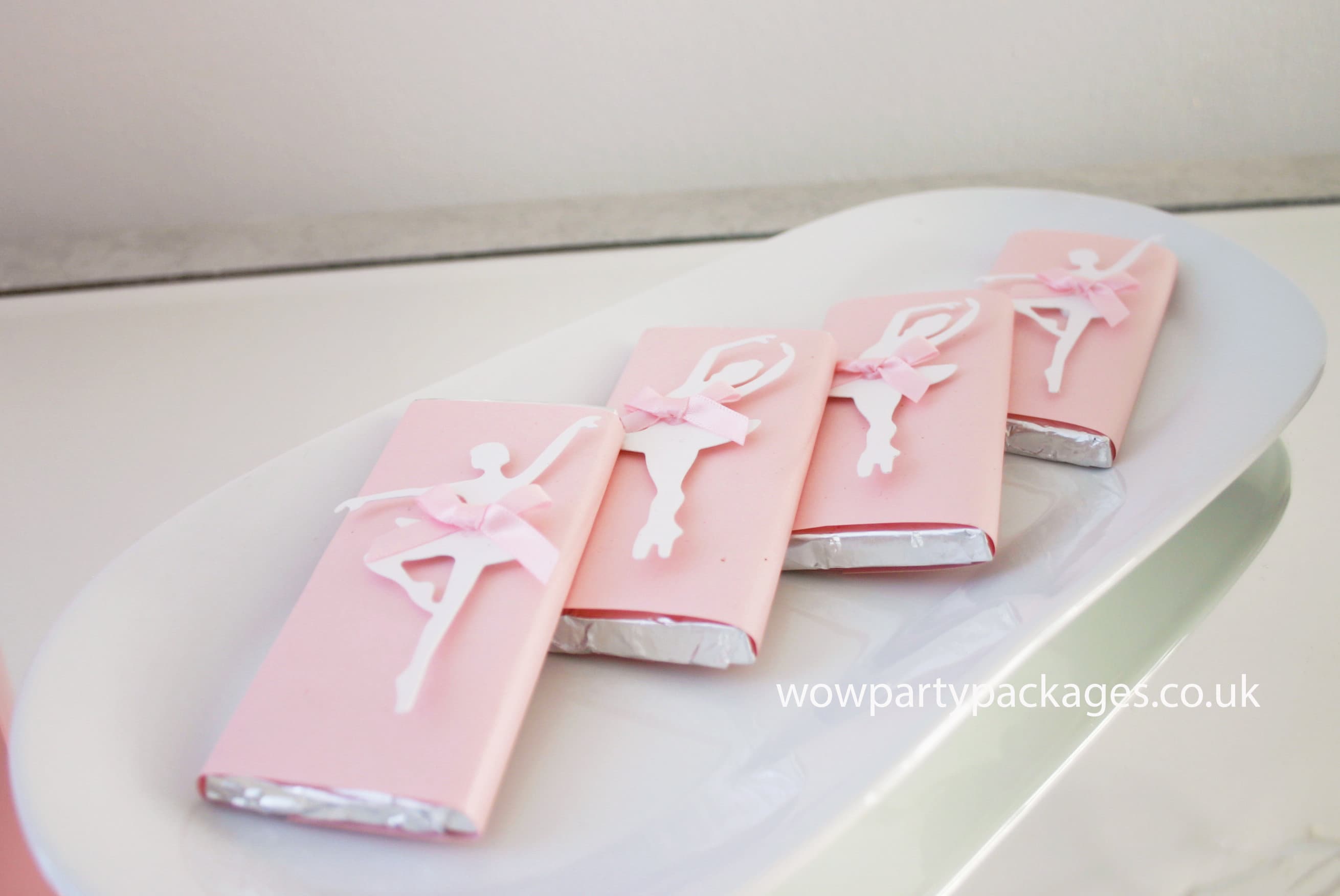 5 Ballet Chocolate Bars in Milk, Dark or White Belgian Chocolate - Etsy UK