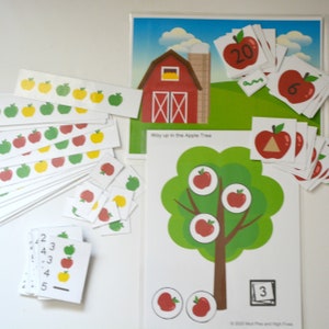 Home Preschool Farm Unit, Digital Learning File, Homeschool Farm Animal ...